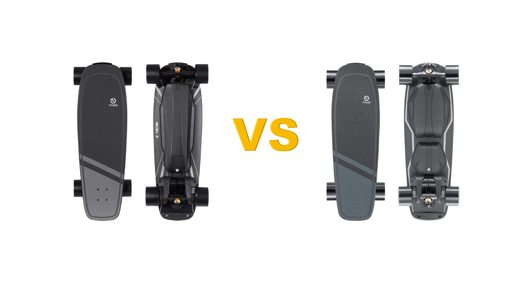 Tynee Mini 3 Electric Skateboard VS Tynee Mini 2 Electric Skateboard ...